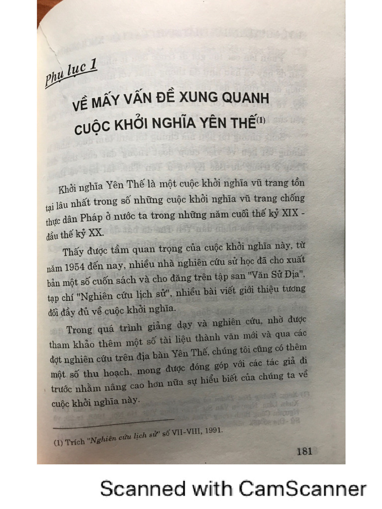Phong Trào Nông Dân Yên Thế - P3 | PDF