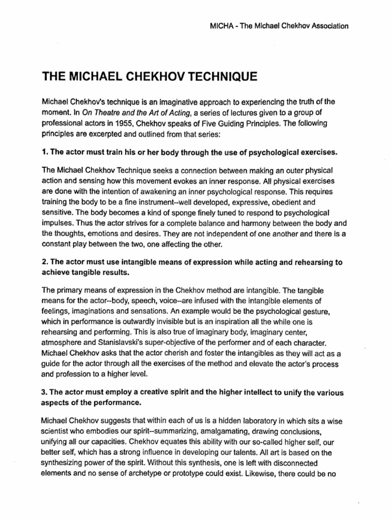 Chekhov Readings | PDF