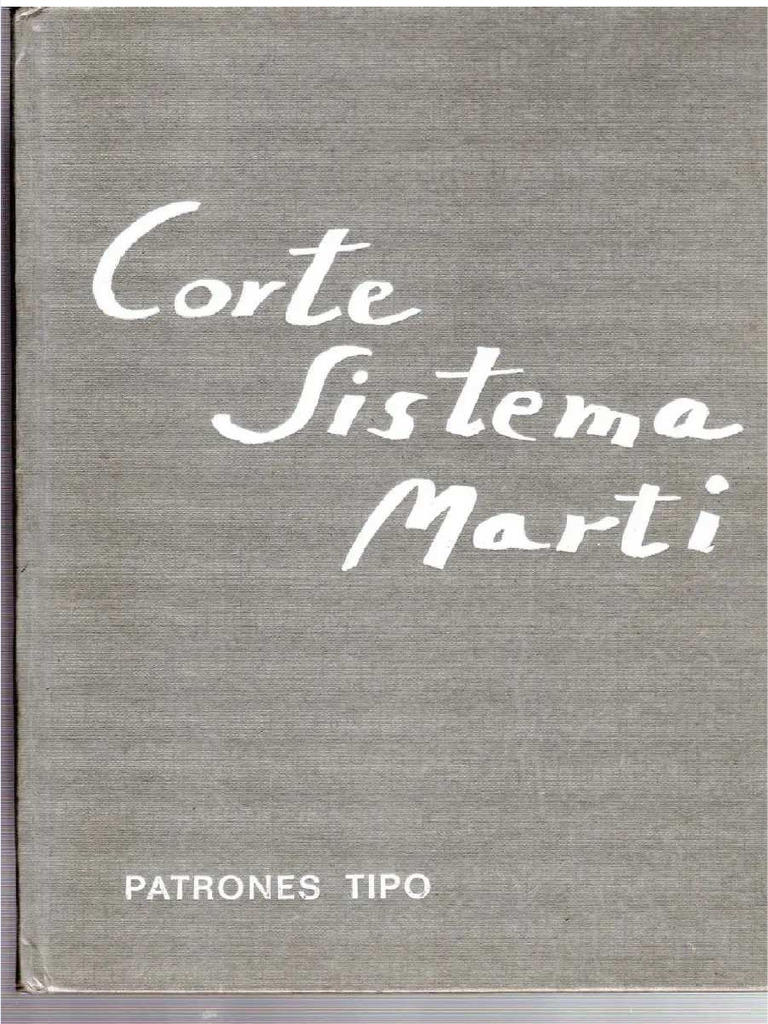 PDF Corte Sistema Marti Patrones | PDF