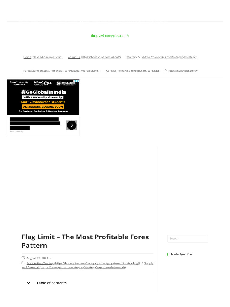 Flag Limit - The Most Profitable Forex Pattern | PDF | Market Trend ... Flag Limit - The Most Profitable Forex Pattern | PDF | Market Trend ...