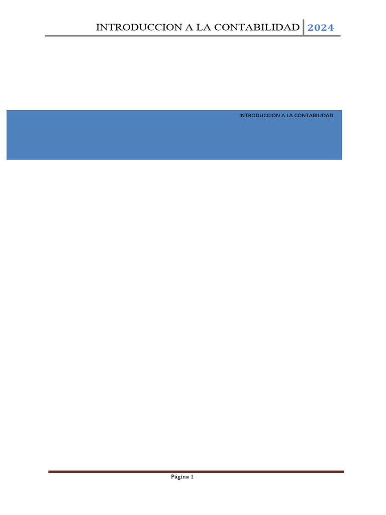 Introduccion A La Contabilidad | PDF | Contabilidad | Dinero