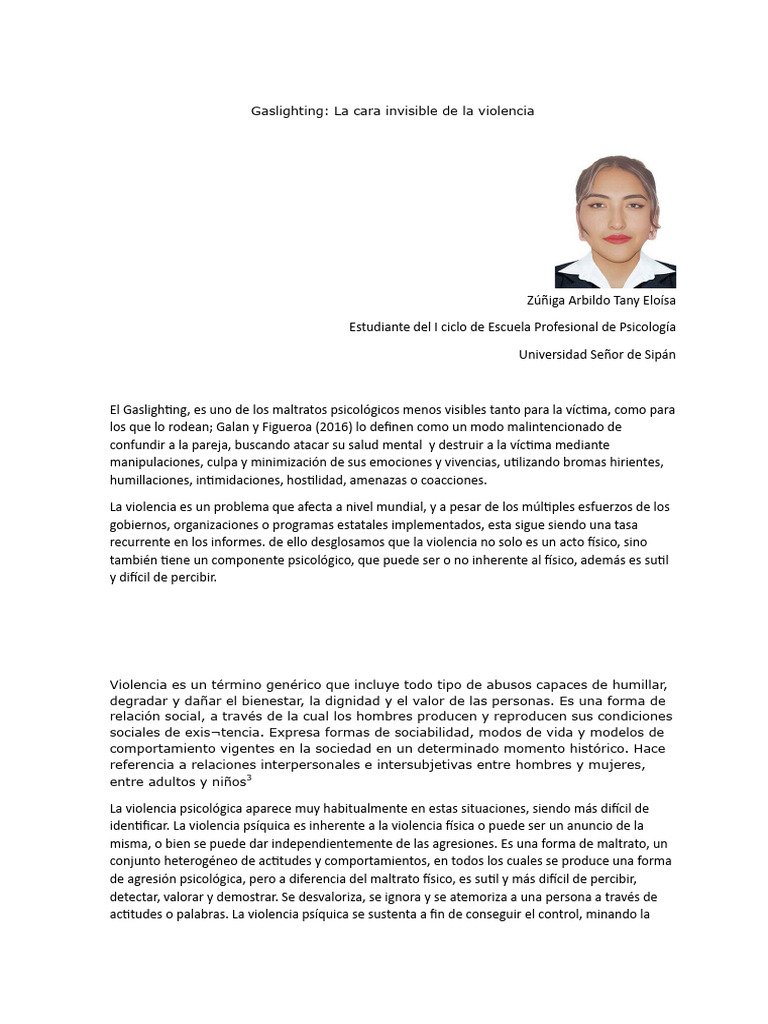 Pa 1 | PDF | Violencia | Abuso infantil