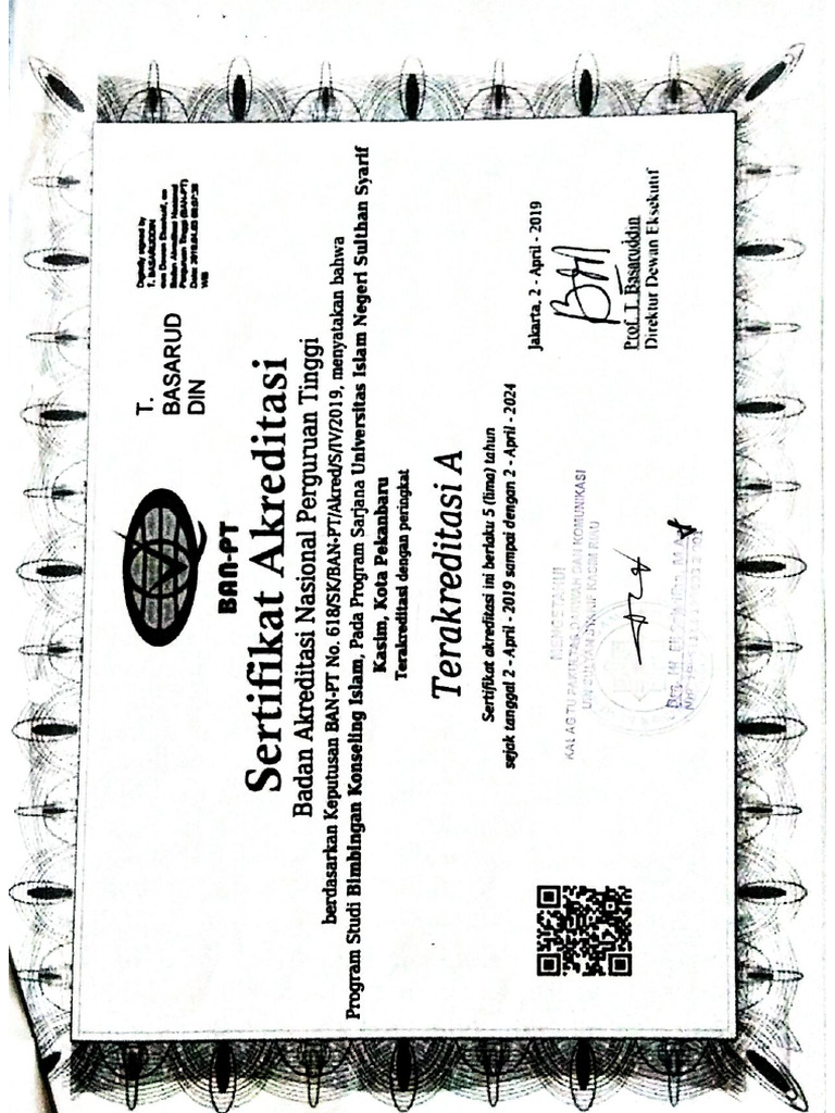 Akreditasi Jurusan BKI | PDF