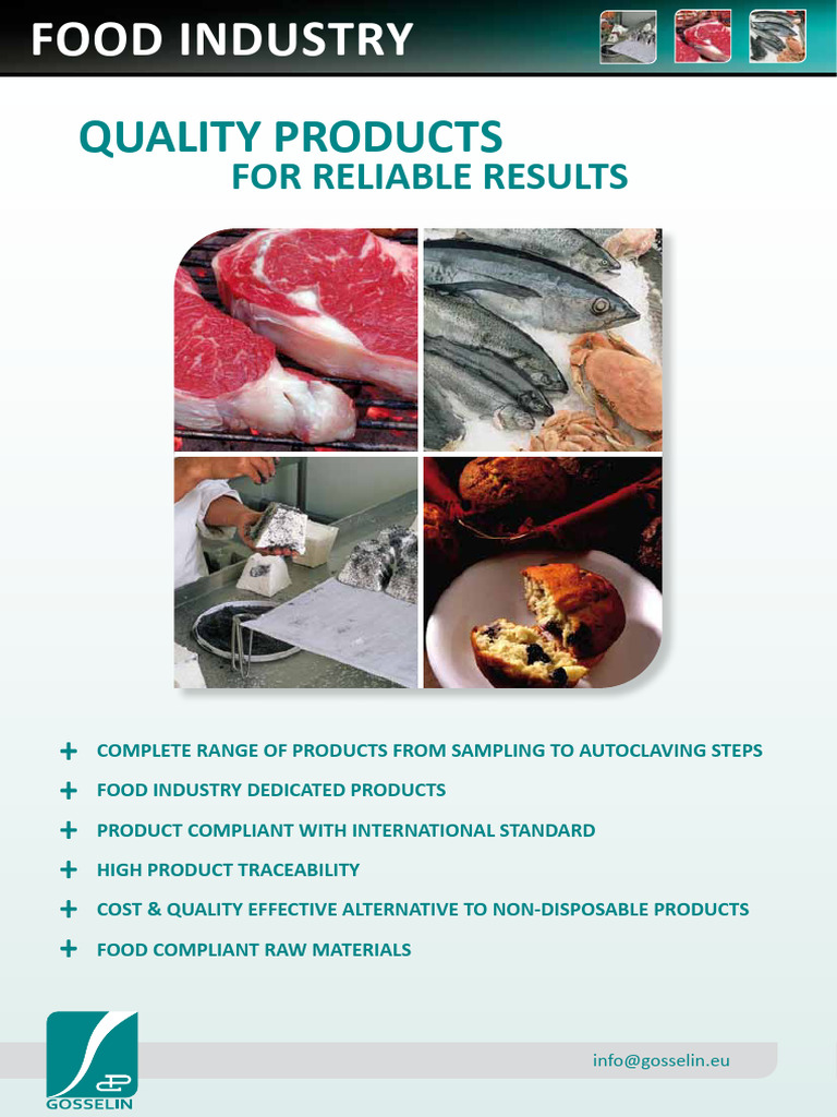 Quality Products For Reliable Results | PDF | Sterilization ...