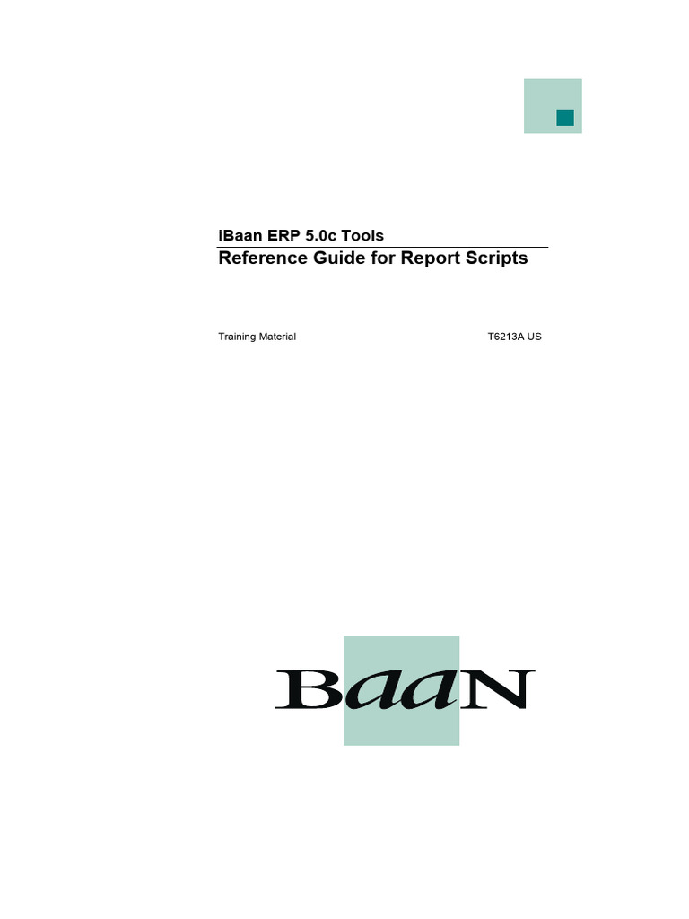 Reference Guide For Report Scripts Pdf String Computer Science Data Type 