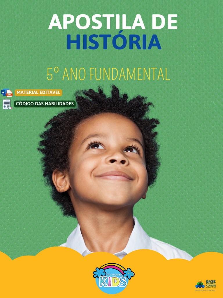 Apostila de História 5º Ano BNCC | PDF | Era dos Descobrimentos | Brasil