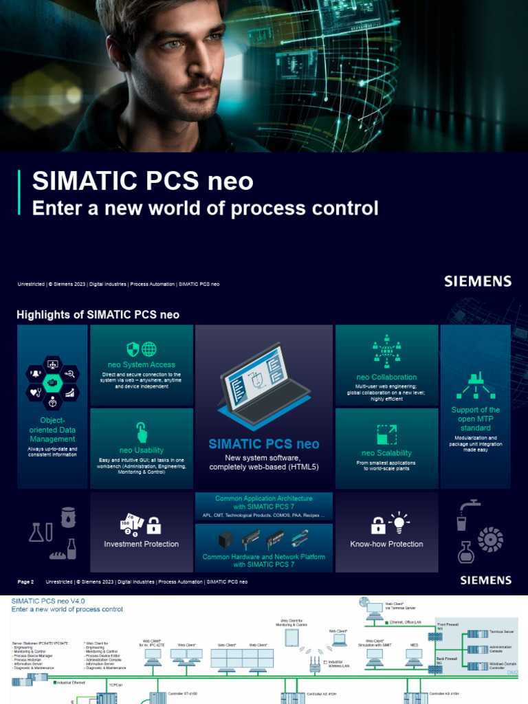 SIMATIC PCS Neo Sales Slides Concise Version | PDF | Scalability ...