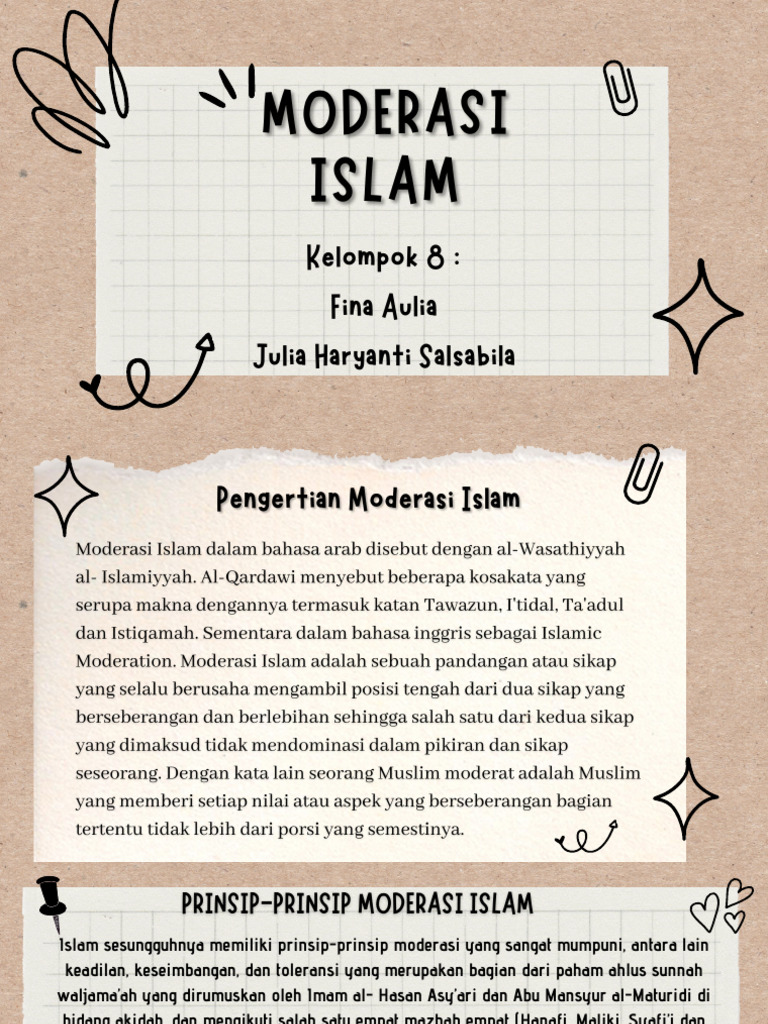 Moderasi Islam | PDF