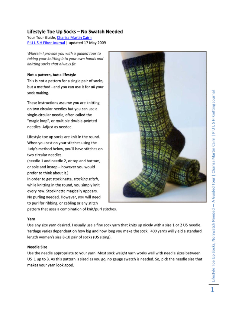 1357419757954-Contrast Heel Toe Up | PDF