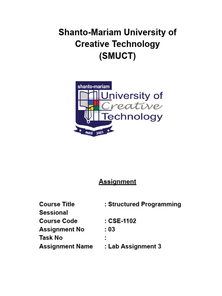 Lab 03 Assignment No - 03 | PDF | Computer Engineering | Computer Programming