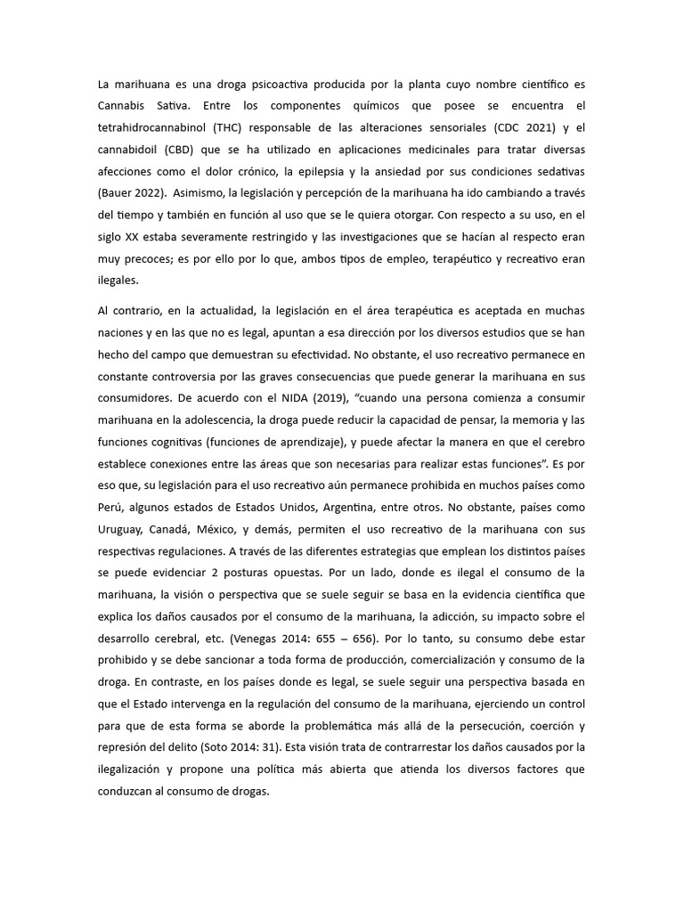 Avance de Texto de Teit | PDF | Cannabis (Droga) | Comercio ilegal de drogas