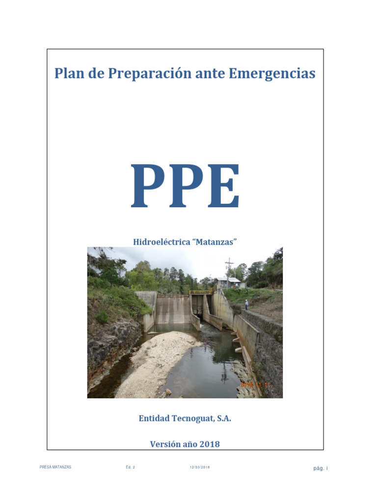 PPE Matanzas | PDF | Represa | Río