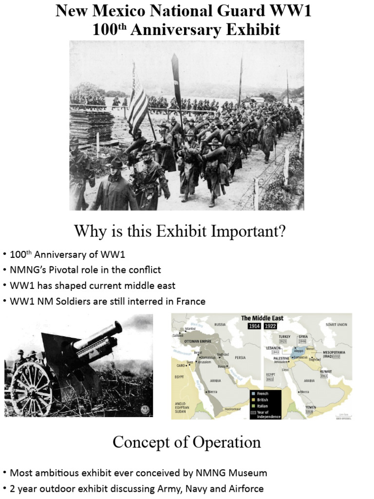 New Mexico National Guard WW1 Exhibit | PDF