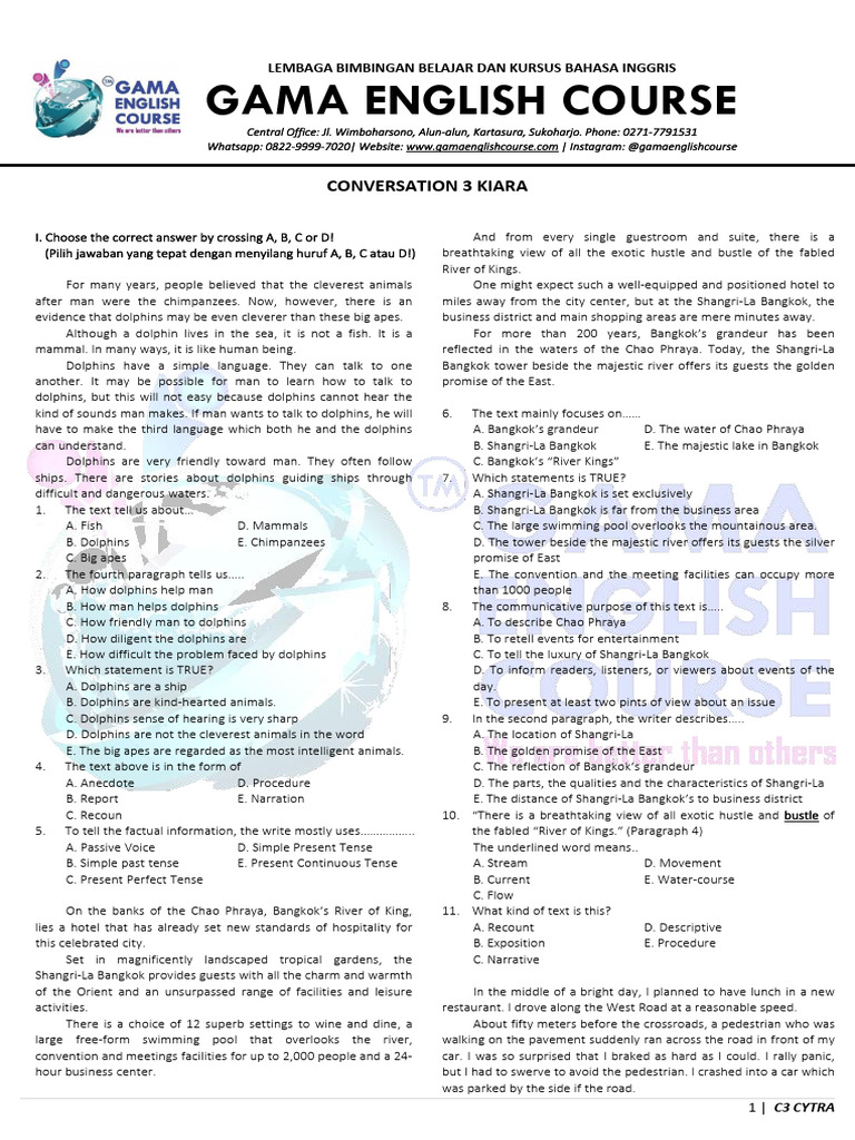 C3 Cytra Semin | PDF | Shoe | Dolphin