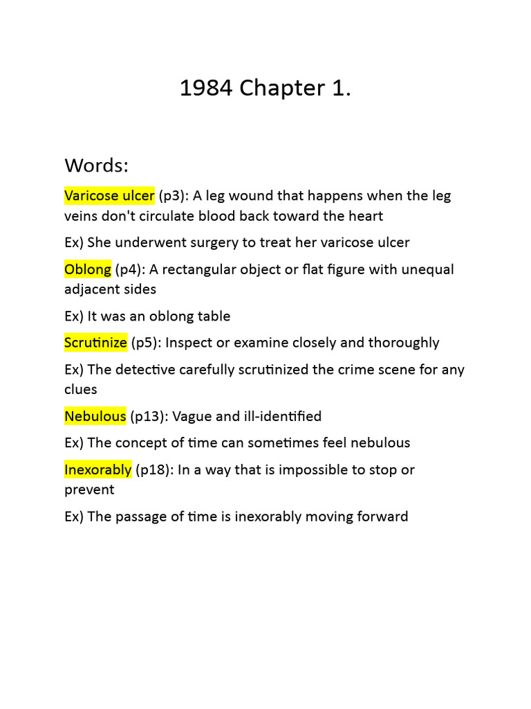 1984 Chapter 1 Overview and Themes | PDF