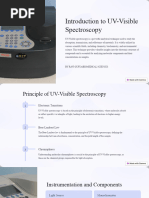 UV-Visible Spectros | PDF | Ultraviolet–Visible Spectroscopy | Spectrophotometry