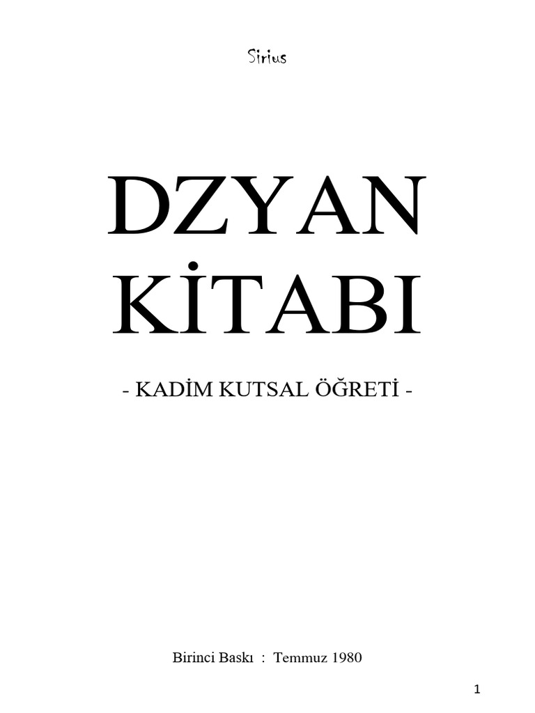 Dzyan Kitabı | PDF