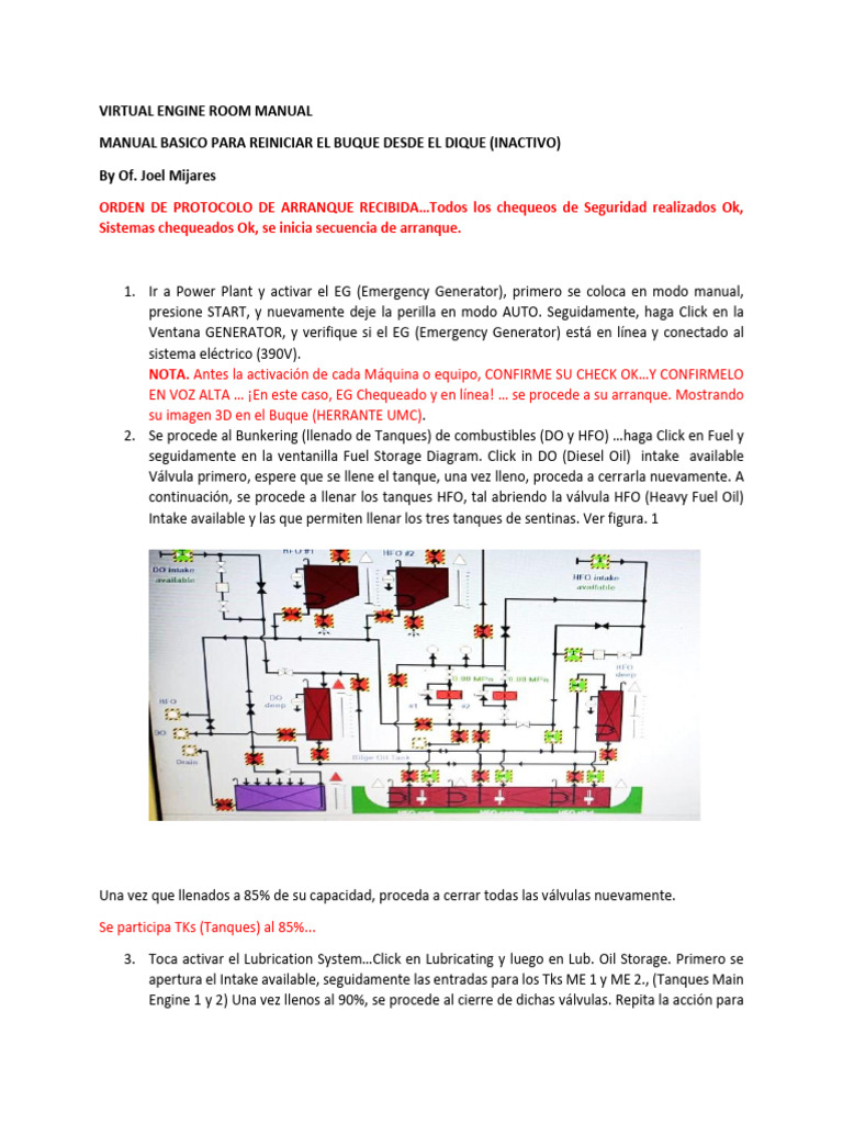 Cuarto Virtual Del Cuarto de Máquinas Ingeniería Maritima | PDF | Calor | Agua