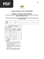 Uasa BM THN 4 Set 1 20242025 by Cikgu Gorgeous | PDF