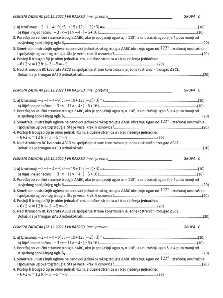 04 PZ Dec 2022 VII Raz - C | PDF