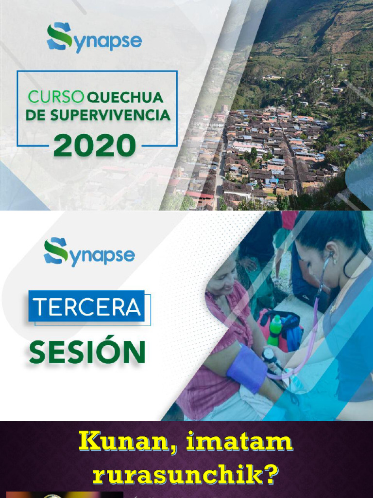 Sufijos y vocabulario en quechua médico | PDF