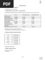 Ficha Técnica Sueroral Casen | PDF | Diarrea | Medicamentos con receta