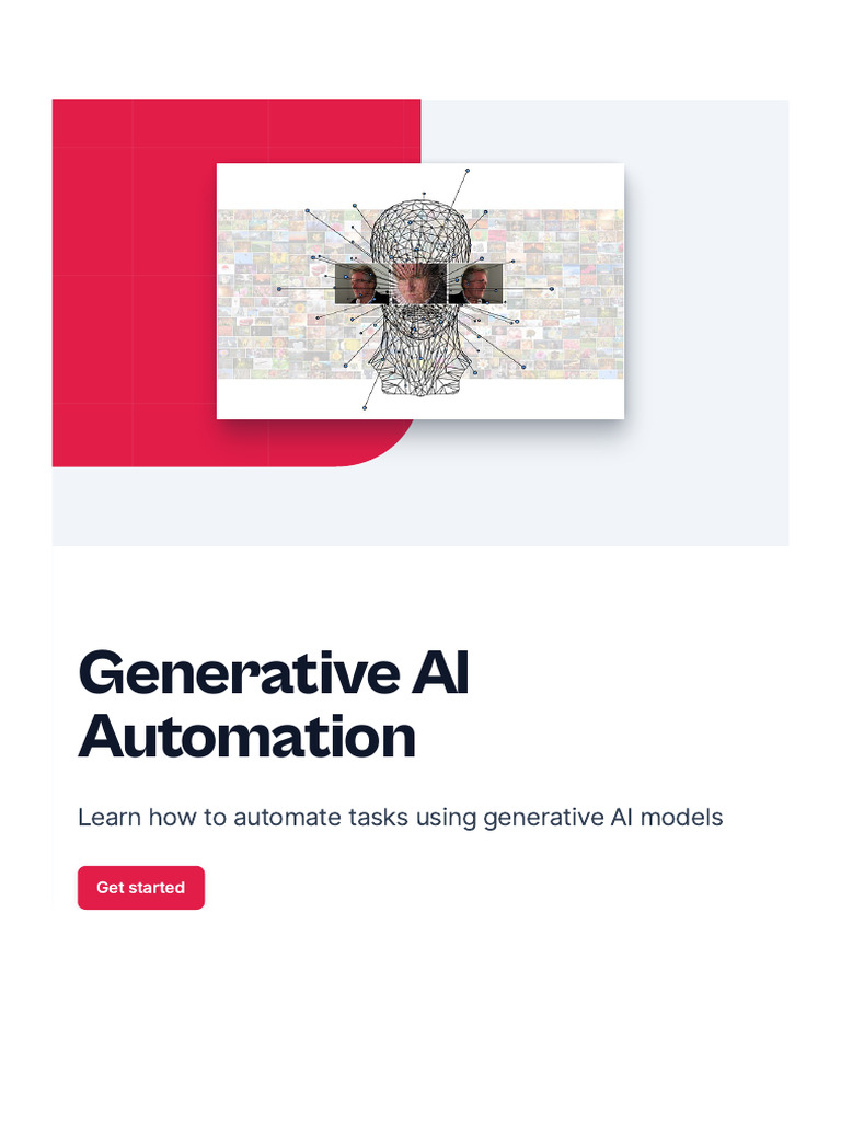 Generative Ai Automation | PDF | Artificial Intelligence | Intelligence ...