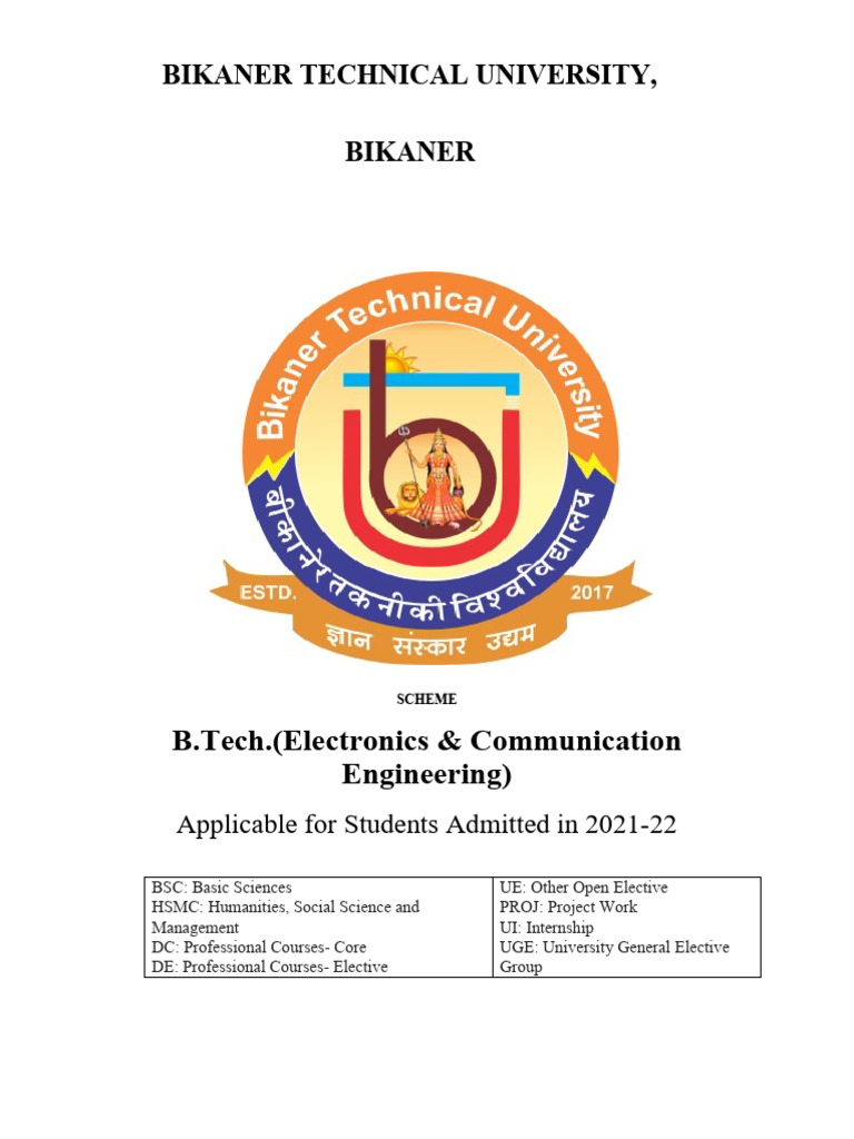 Ece 5 Sem Syllabusm Pdf Computer Network Mathematical Optimization 1441