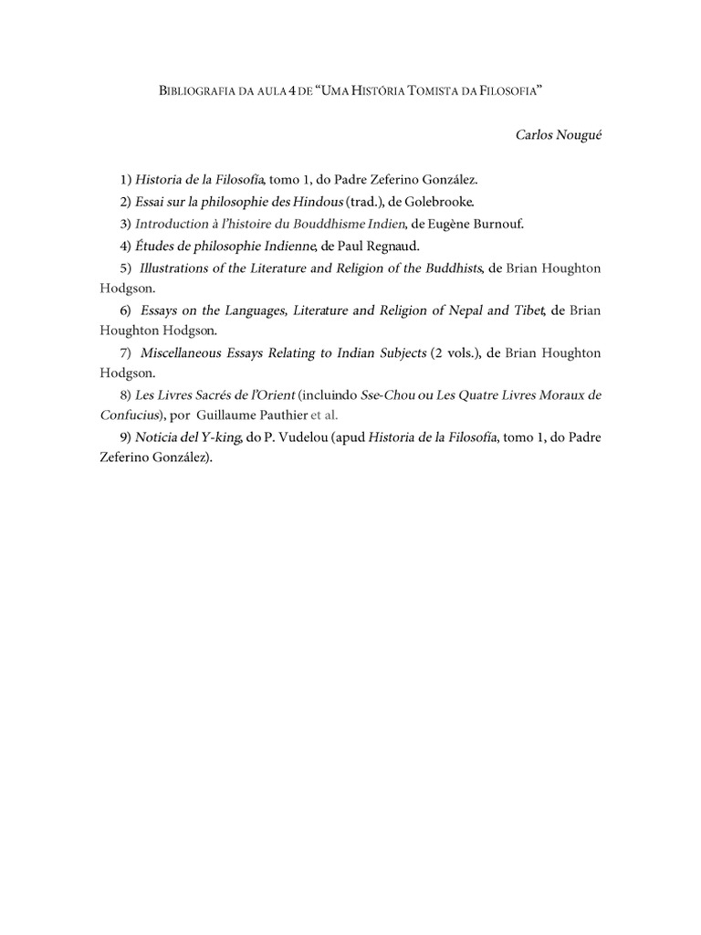 Bibliografia Da Aula 4 de UHTF | PDF