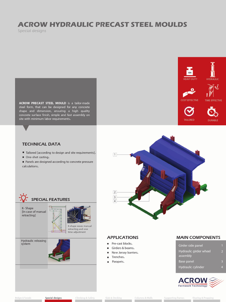 ACROW Hydraulic Precast | PDF
