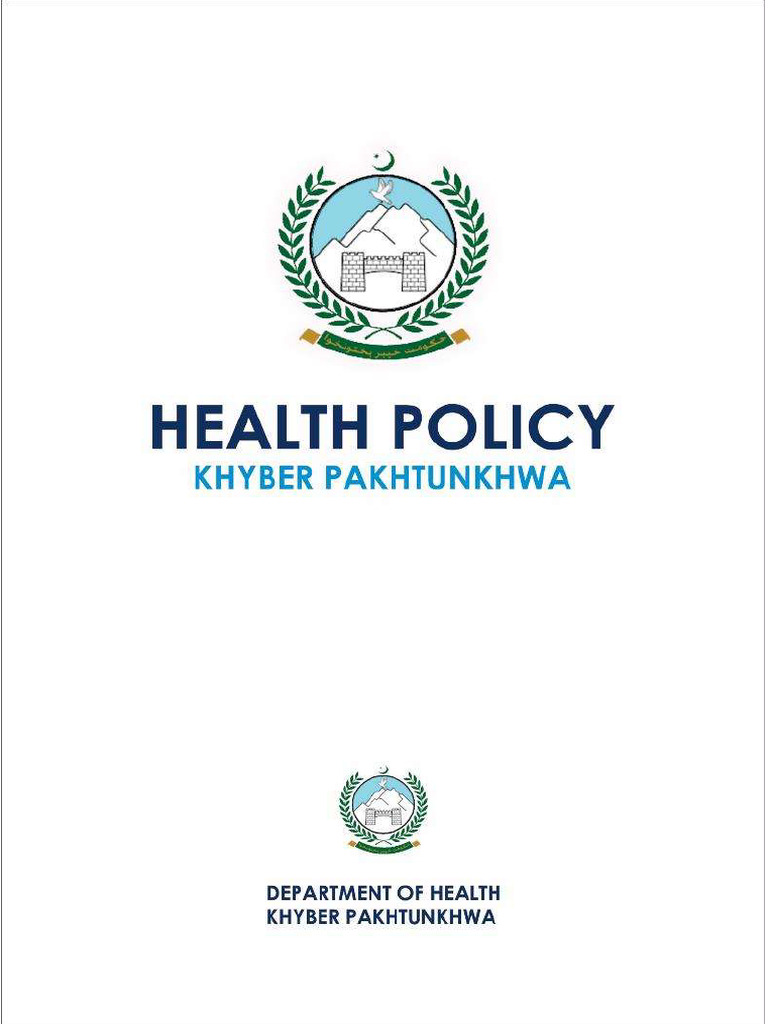 KPK Heath Policy 2025 | PDF | Health Care | Governance
