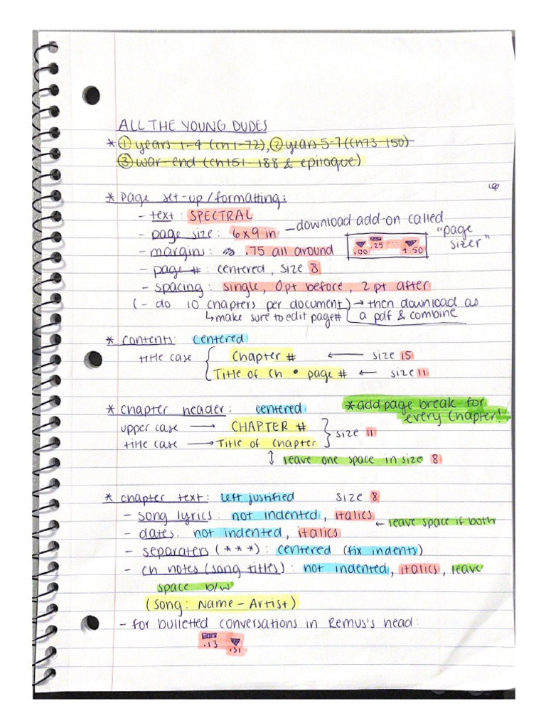 Formatting Cheat Sheet | PDF