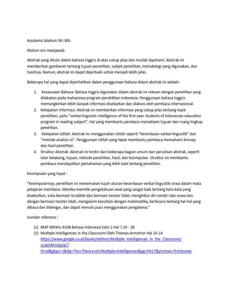 Sesi 6 - Bahasa Indonesia | PDF