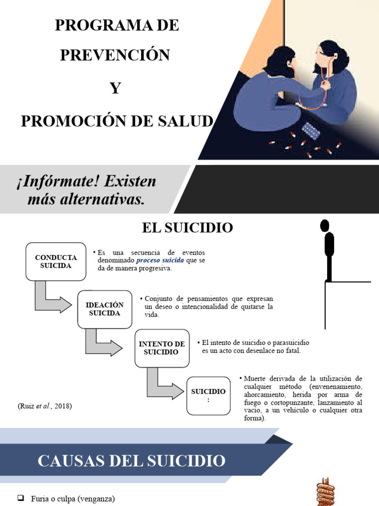 Programa de Prevención Del Suicidio | PDF | Suicidio | Sicología