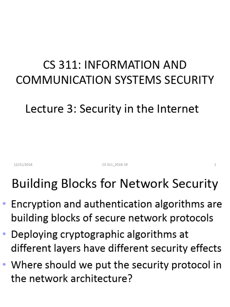 IA Notes | PDF | Transport Layer Security | Virtual Private Network