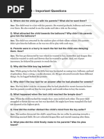 The Brook: Class 9 Q&A Guide | PDF | Poetry