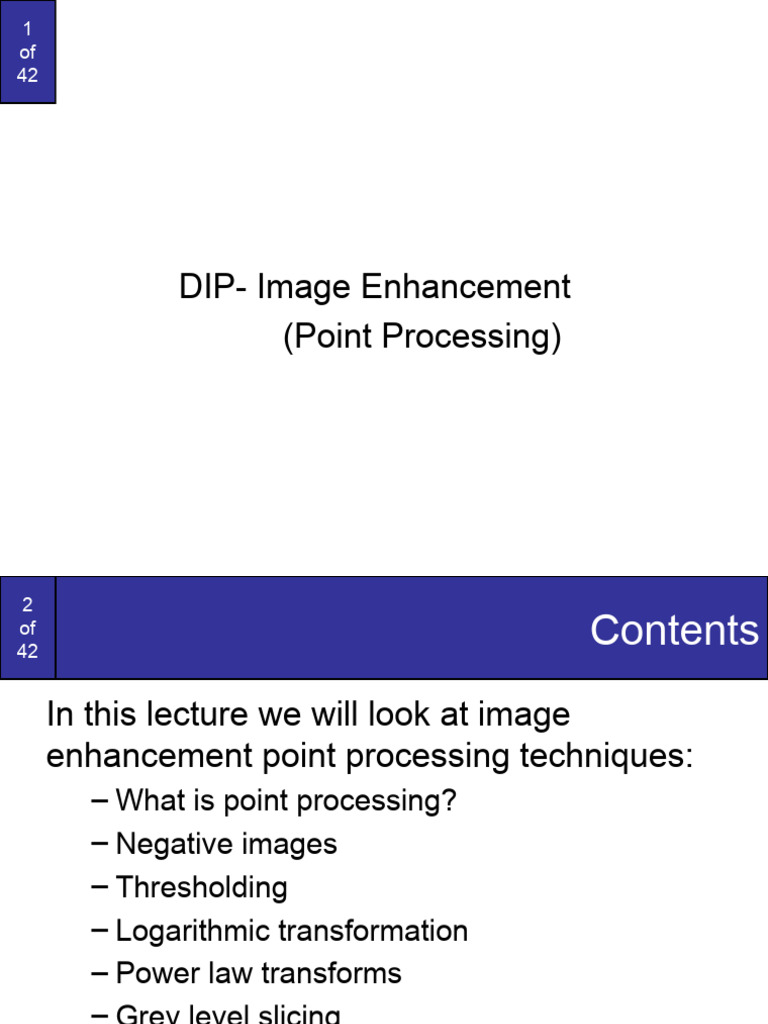 Dip L3 | PDF | Digital Signal Processing | Image Segmentation