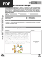 ENCUENTRO EN EL HOGAR - Practica 10 Acción 10.3 | PDF
