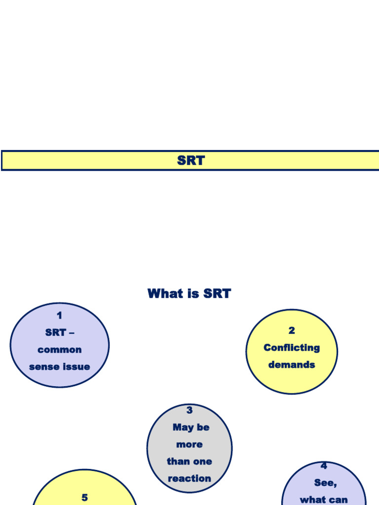 SRT | PDF | Attitude (Psychology)