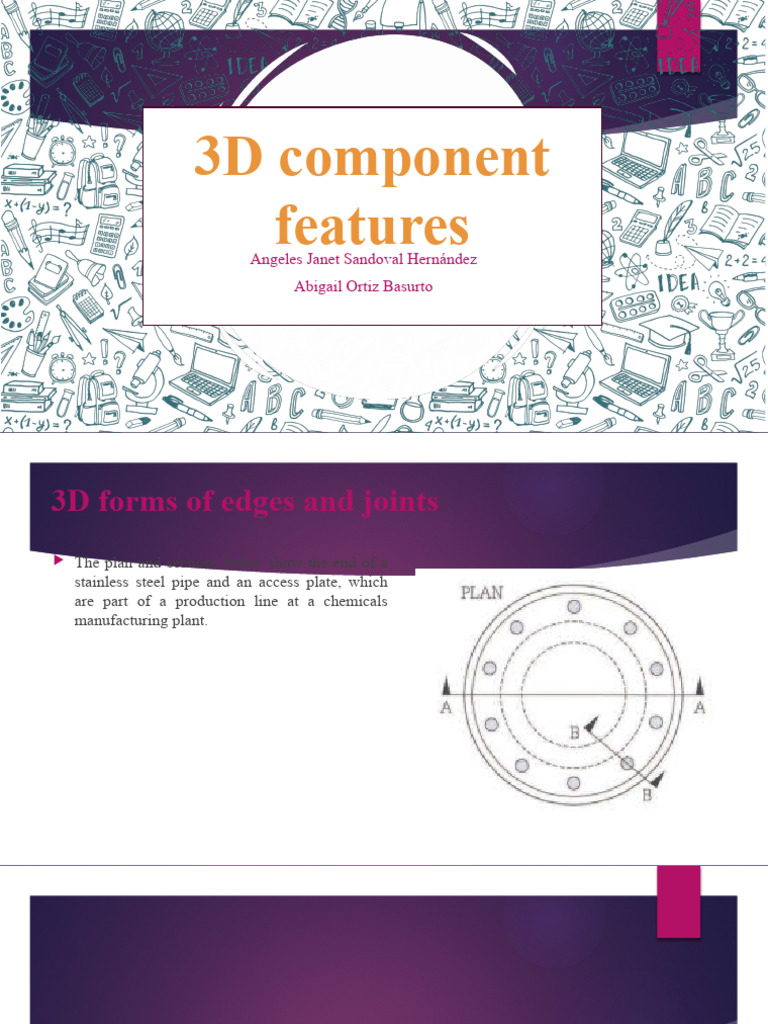 3D Component Features | PDF