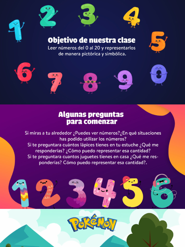 Contar Números Del 0 Al 20 | PDF