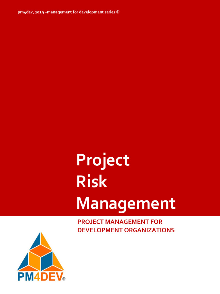 PM4DEV Project Risk Management | PDF | Risk Management | Risk