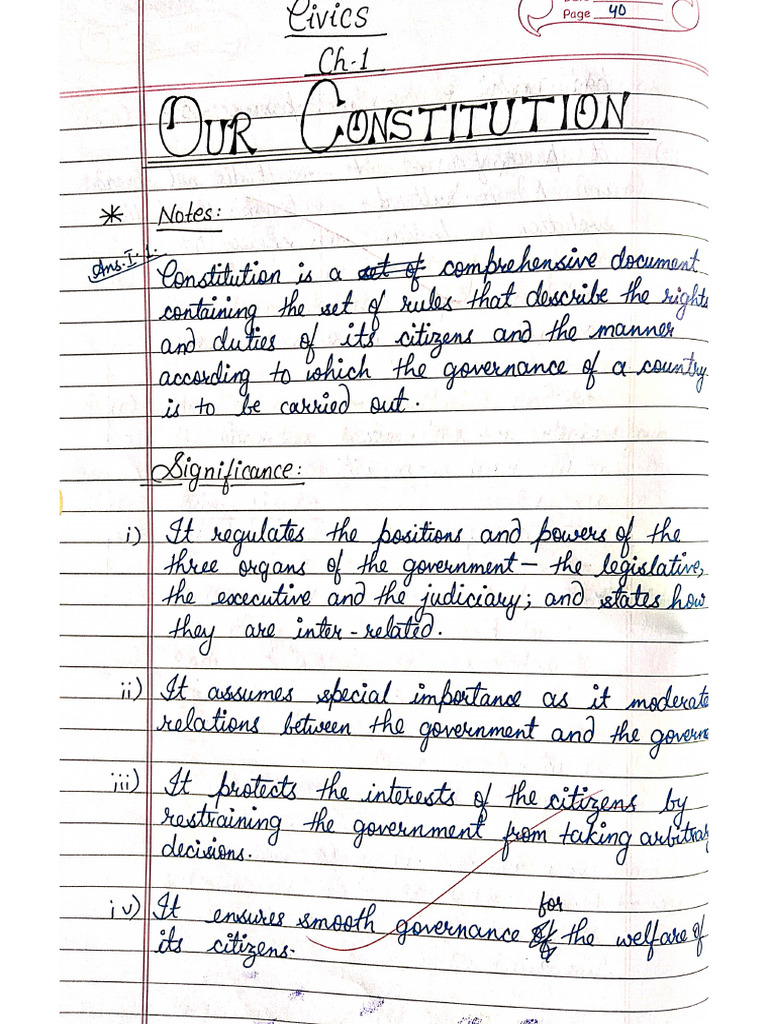 Our Constitution | PDF