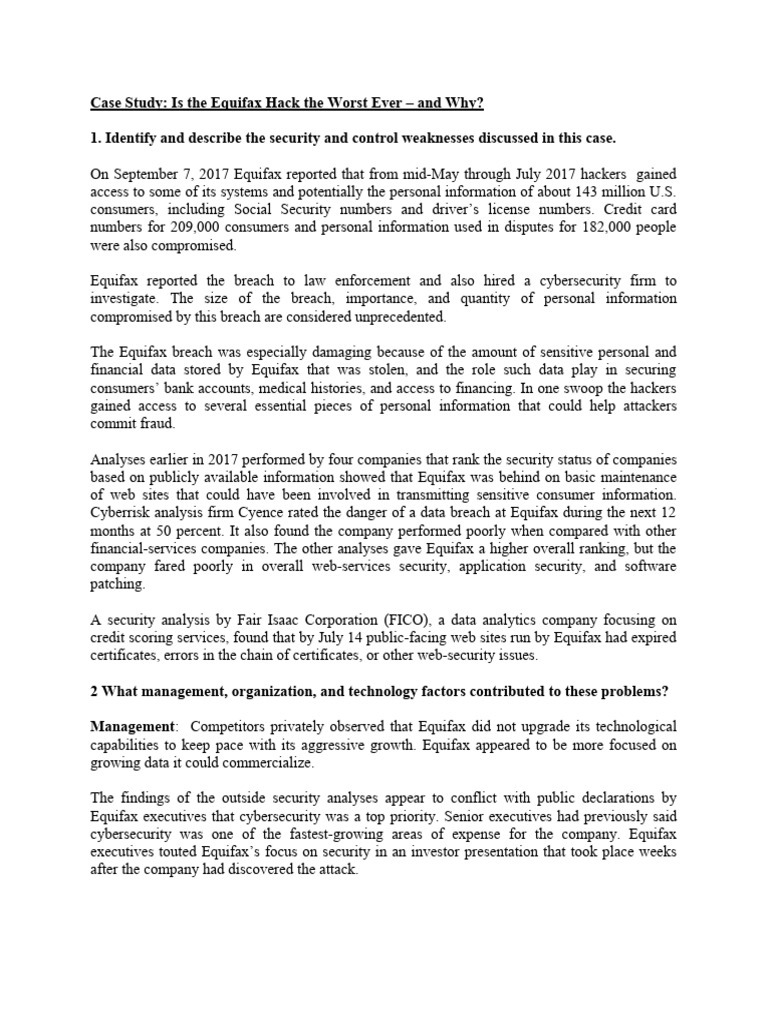 MIS Review Case Study | Download Free PDF | Computer Security | Security