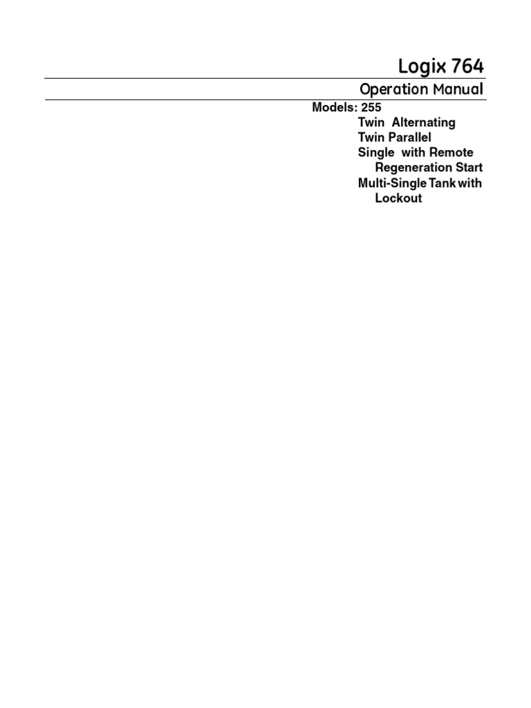 Logix 764 255 Owners Manual 3019624 | PDF | Water Heating | Mains ...
