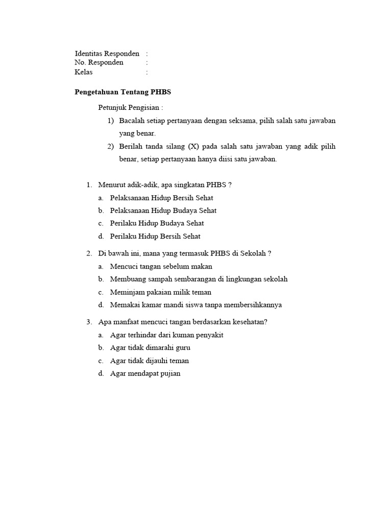 Kuesioner Agregat Sekolah HHHHHHHHHH | PDF