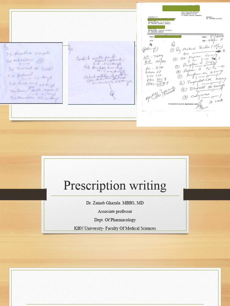 Prescription Writing | PDF | Medical Prescription | Pharmacovigilance
