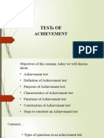 Objective Type Test | PDF | Multiple Choice | Question