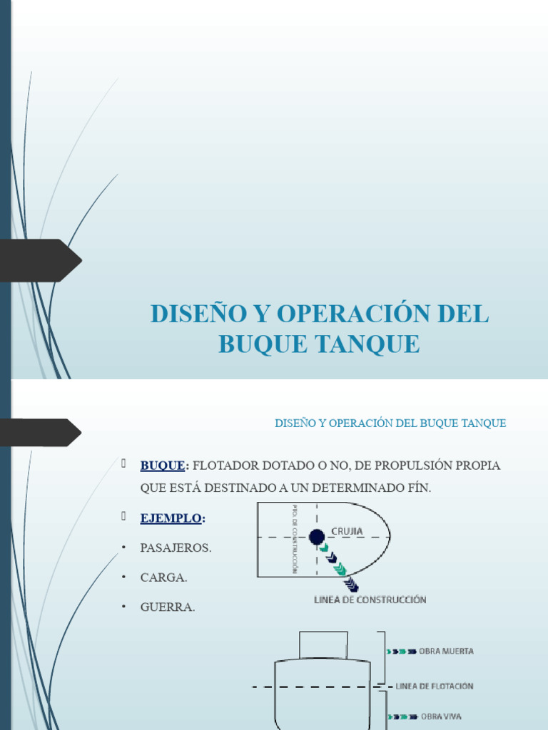 Diseño y Operación Del Buque Tanque. 2 | PDF