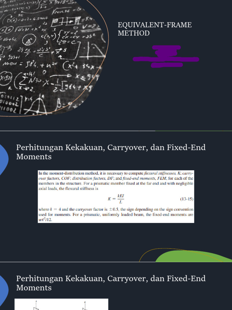 Equivalent-Frame Method Analysis | PDF